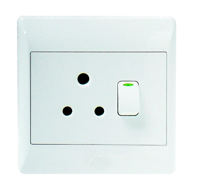 1 16A Switch Socket 4×4 – ALF Electrical