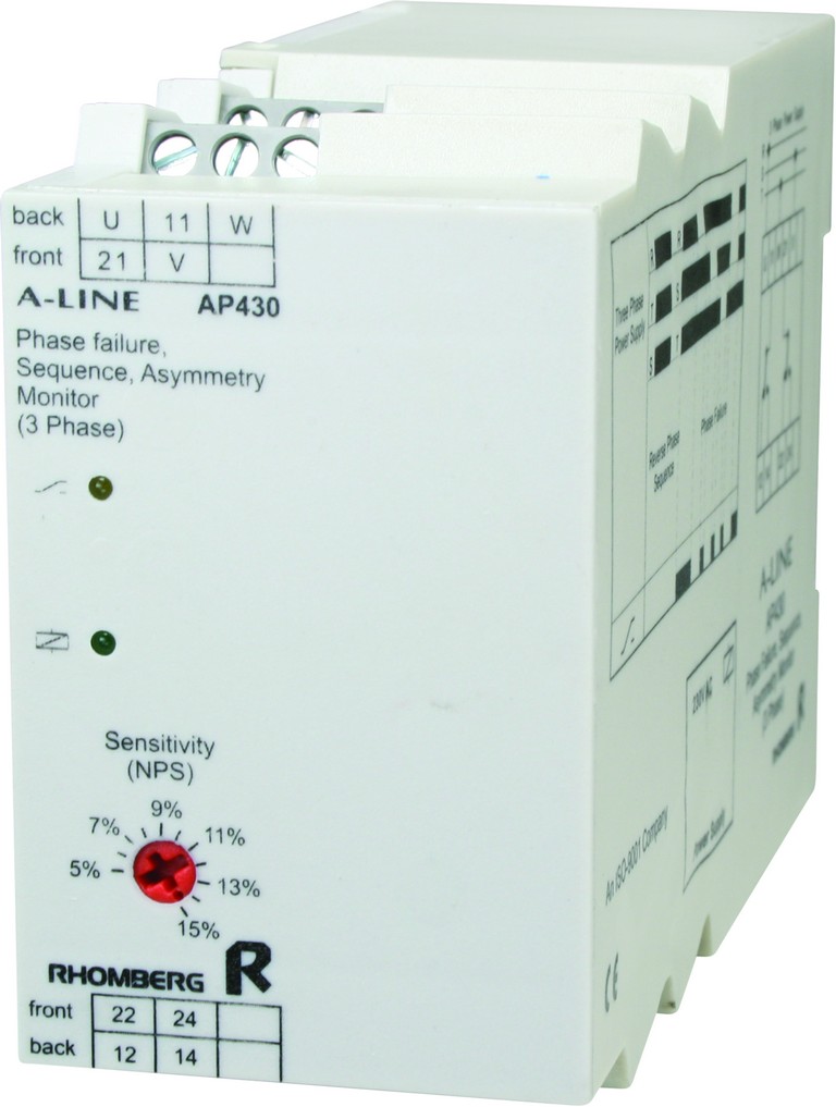PHASE SEQUENCE, PHASE FAILURE, PHASE ASYMMETRY MONITOR – ALF Electrical
